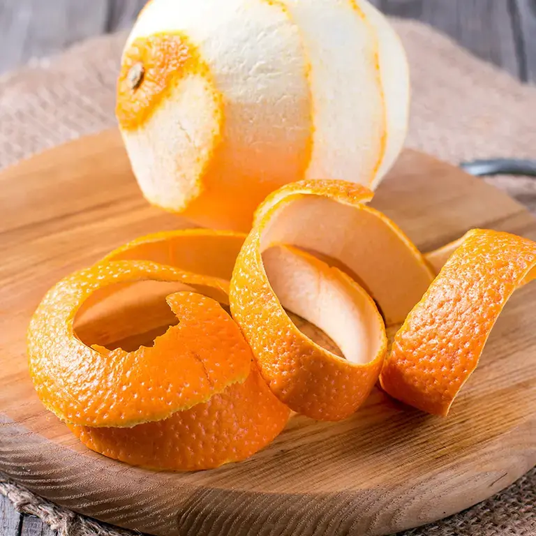 Use for orange peels store